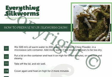 Information Sheets – Everything Silkworms